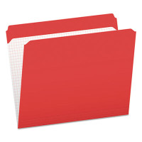 Pendaflex Double-Ply Reinforced Top Tab Colored File Folders, 1/3-Cut ...