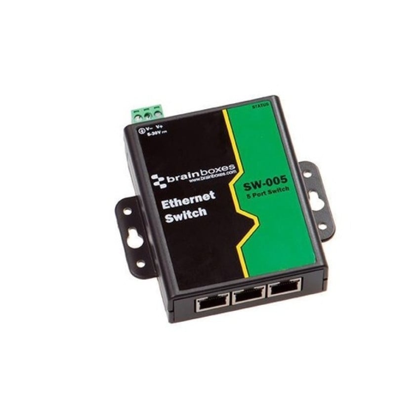 Brainboxes Ethernet 5 Port Switch (SW005)