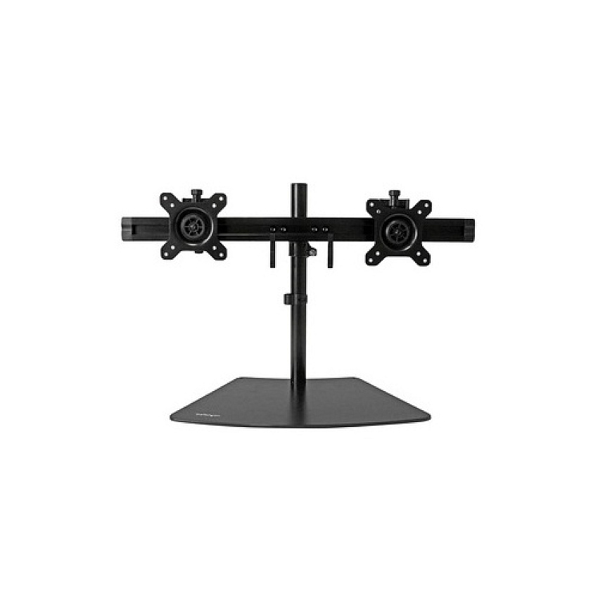 StarTech Dual-monitor Stand - Horizontal - Black (ARMBARDUO)
