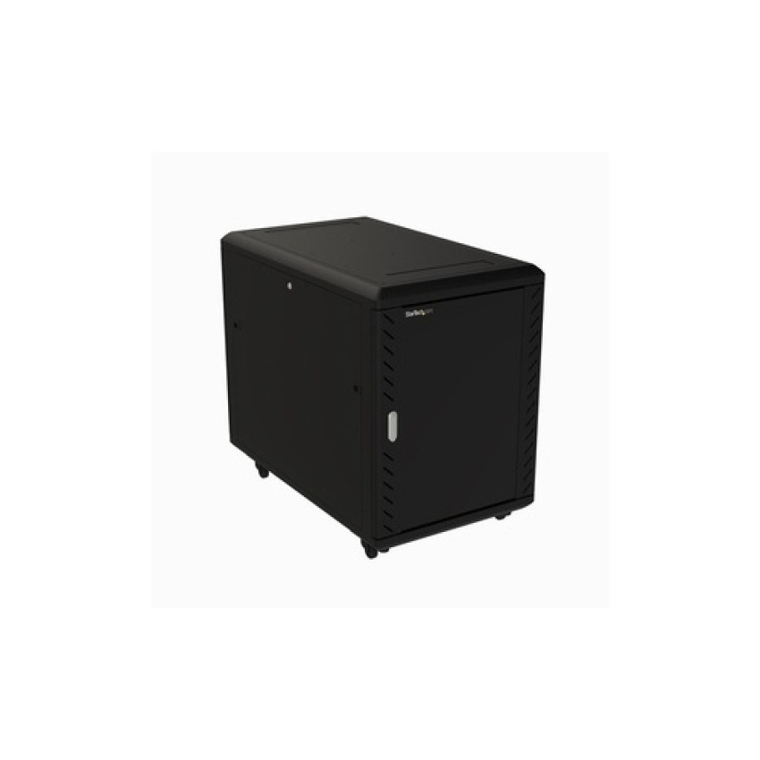 StarTech 15u 19in Mobile It Server Rack Cabinet (RK1536BKF)