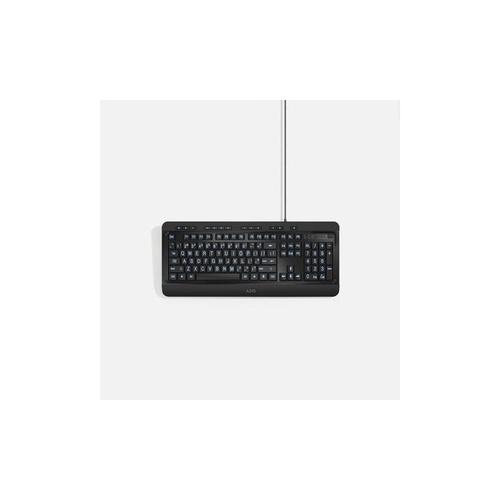 Azio Vision Large-print Keyboard (KB505U) | OfficeCrave.com