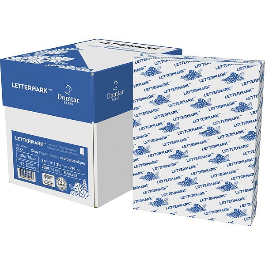 Lettermark Punched & Perforated Papers with Perforations every 3-2/3