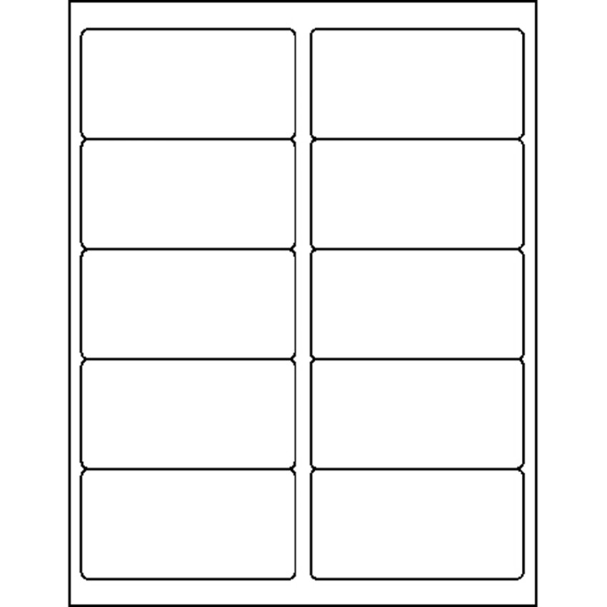 Business Source Bright White Premium-quality Shipping Labels (BSN26116)