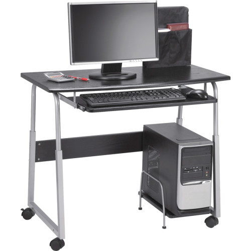 Lorell Mobile Computer Desk 84847 OfficeCrave