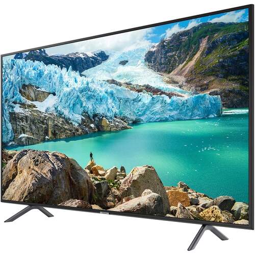 Samsung RU7100 UN55RU7100F 54.6" Smart LED-LCD TV - 4K UHDTV - Charcoal ...