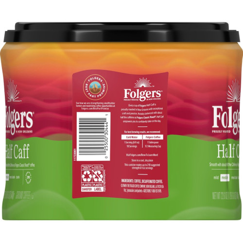 Folgers 1/2 Caff Coffee (30444) | OfficeCrave.com