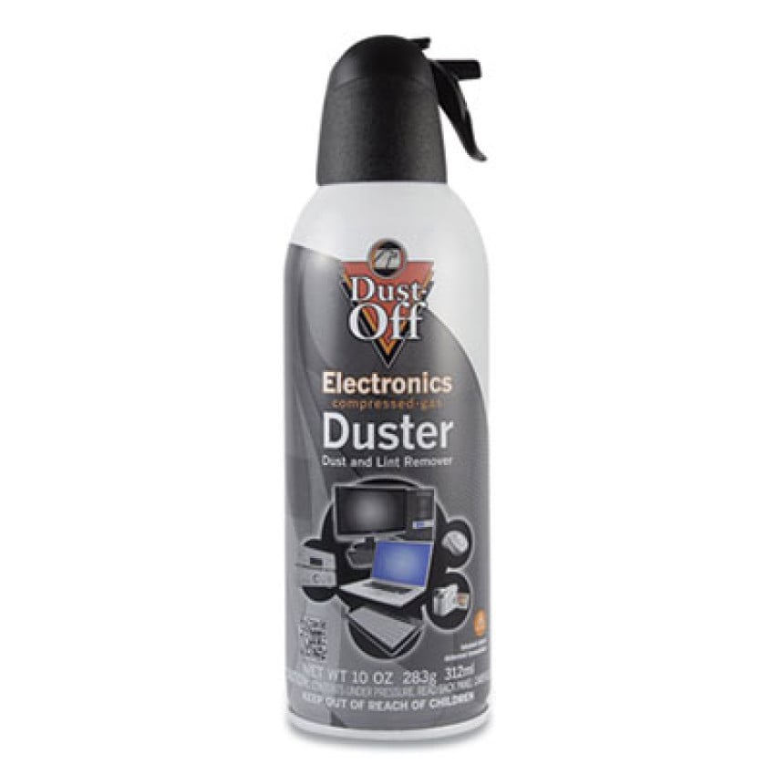 Dust-Off Disposable Compressed Gas Duster, 10 oz Can, 12/Pack (DPSXLRCP)