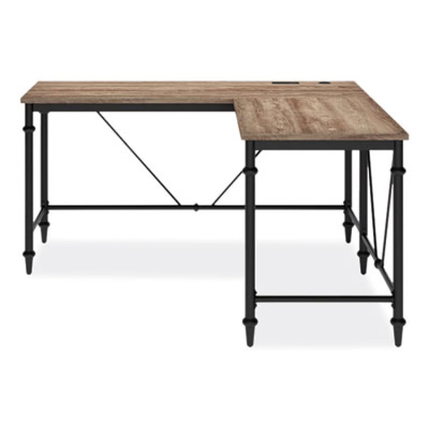 Thomasville Breslyn L-Shaped Desk with Integrated Power Management, 59. ...