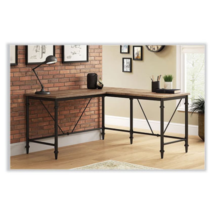 Thomasville Breslyn L-Shaped Desk with Integrated Power Management, 59. ...
