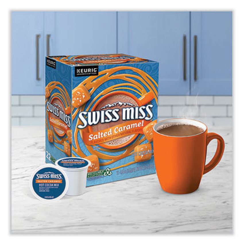 Swiss Miss Salted Caramel Hot Cocoa K-Cups, 22/Box (5000369264)