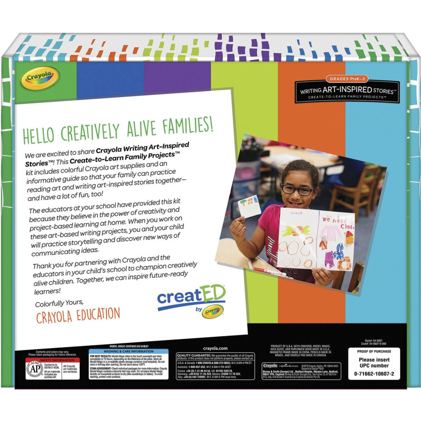 Crayola Writing Art-Inspired Stories Projects Kit (040607)