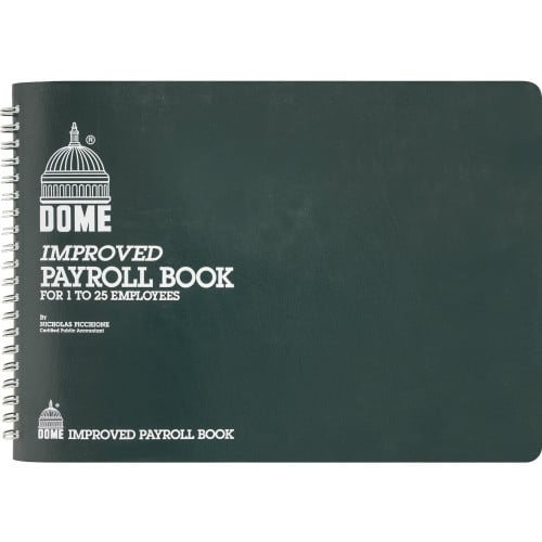 Dome Wirebound Payroll Book (625) | OfficeCrave.com