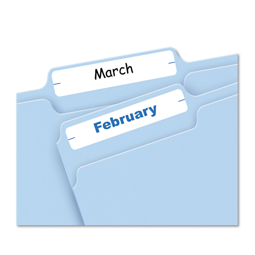 Avery Printable 4" x 6" - Permanent File Folder Labels, 0.69 x 3.44 ...
