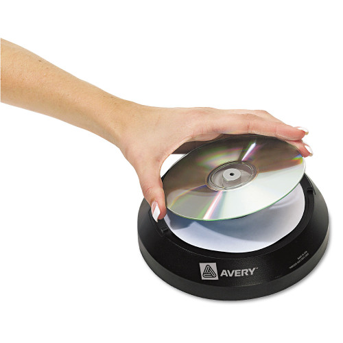Avery CD/DVD Label Applicator, Black (05699) | OfficeCrave.com