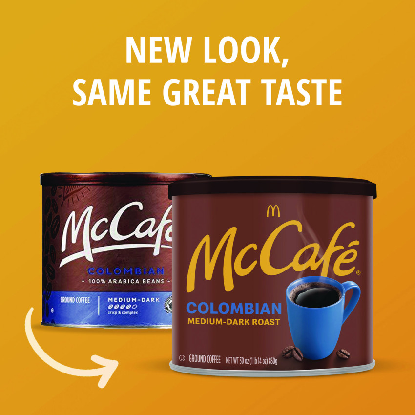 McCafe Ground Coffee, Colombian, 30 oz Can (7153EA)
