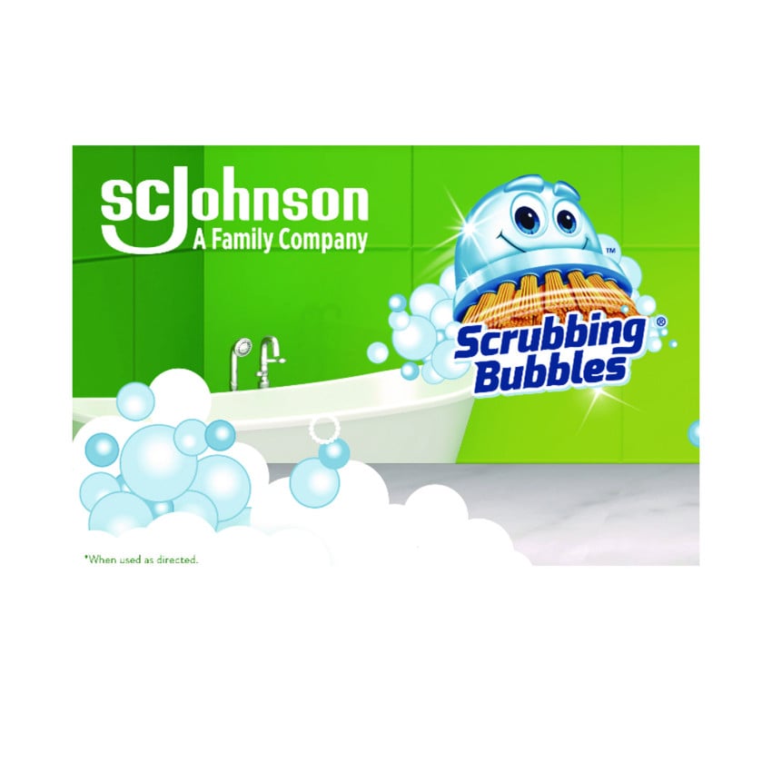 Scrubbing Bubbles Bubbly Bleach Gel Disinfecting Toilet Bowl Cleaner ...