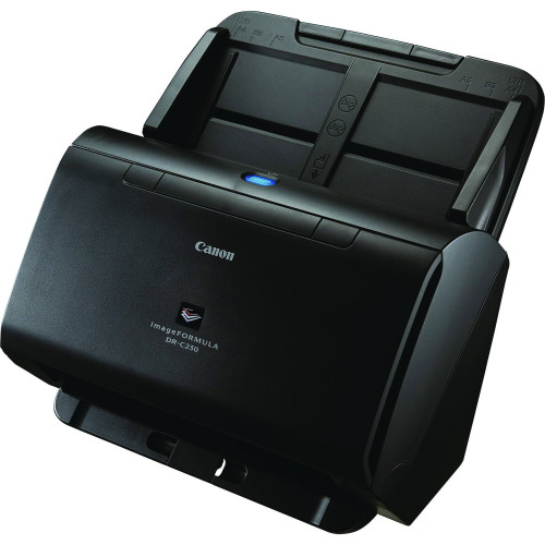 Canon imageFORMULA DR-C230 Scanner, 600 dpi Optical Resolution, 80-Sheet Duplex Auto Document ...