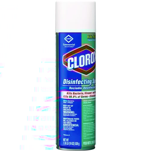 Clorox Disinfecting Spray, Fresh, 19 oz Aerosol Spray (38504)