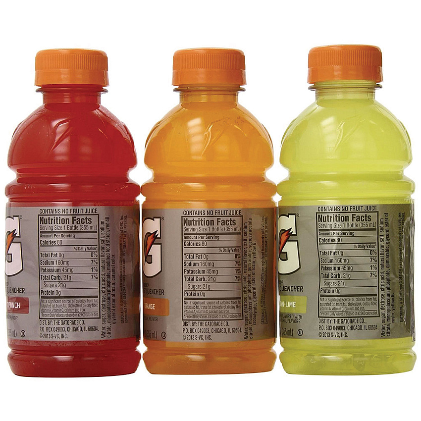 Gatorade Thirst Quencher Variety Pack, Assorted Flavors, 12 oz Bottle ...