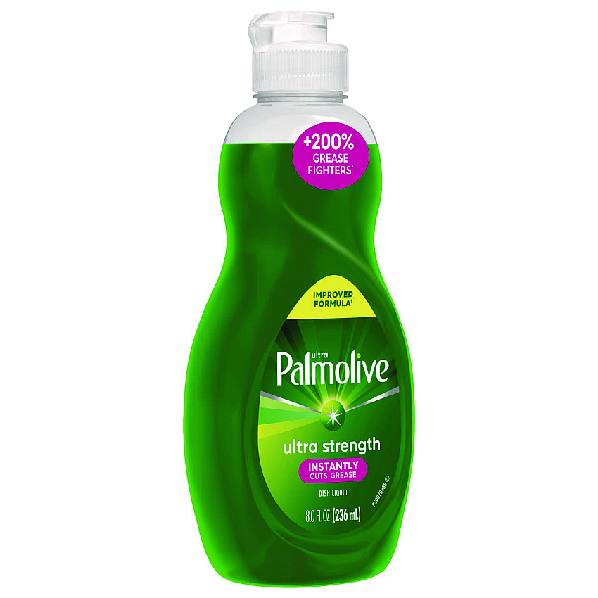 Ultra Palmolive Dishwashing Liquid, Fresh Scent, 8 oz Bottle, 16/Carton ...
