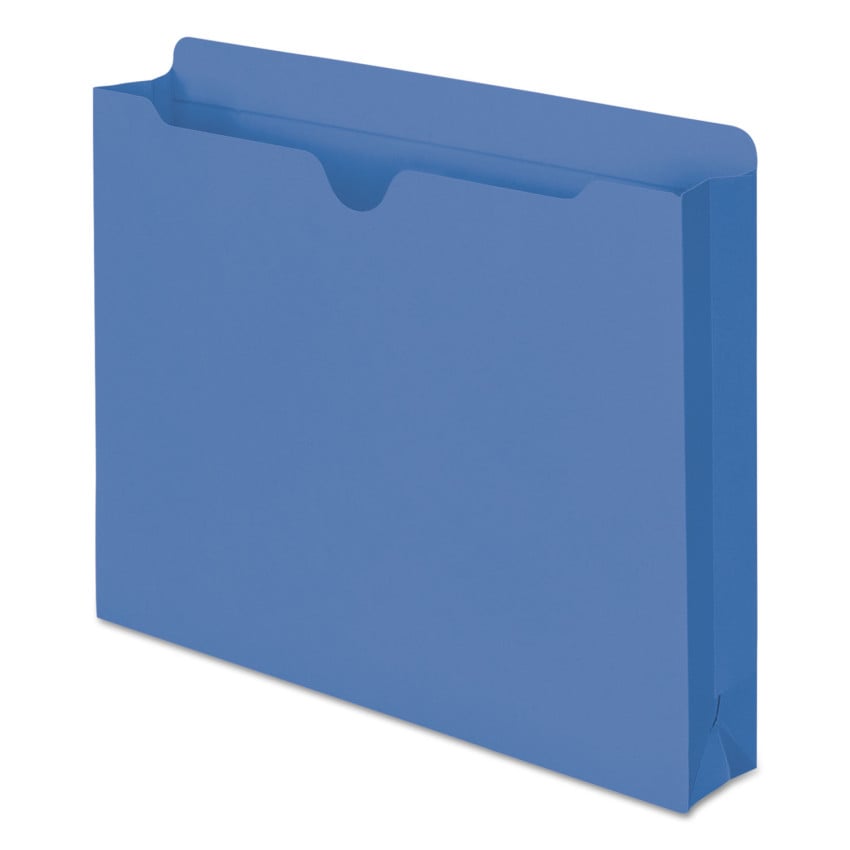 Smead Colored File Jackets with Reinforced Double-Ply Tab, Straight Tab ...