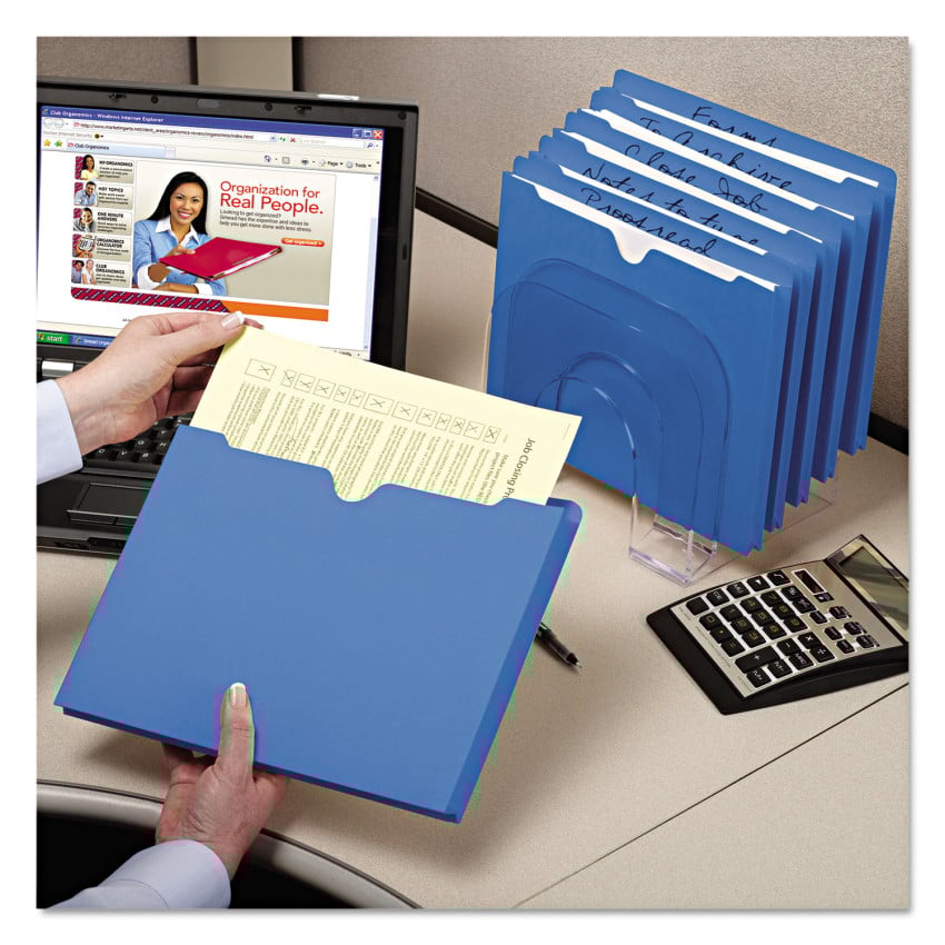 Smead Colored File Jackets with Reinforced Double-Ply Tab, Straight Tab ...