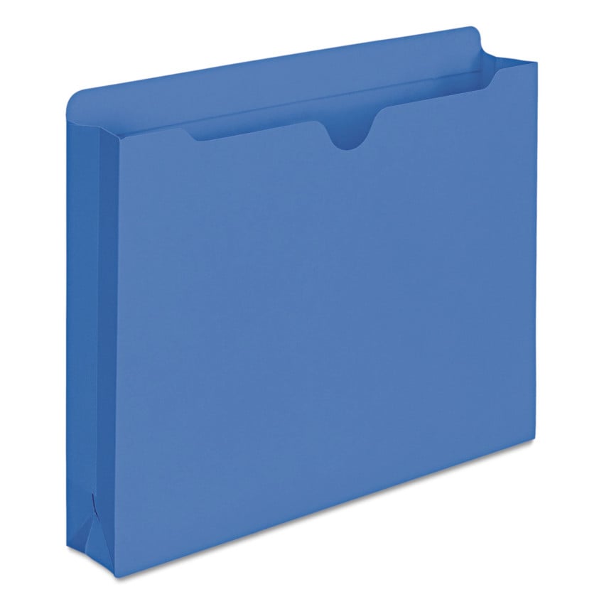 Smead Colored File Jackets with Reinforced Double-Ply Tab, Straight Tab ...