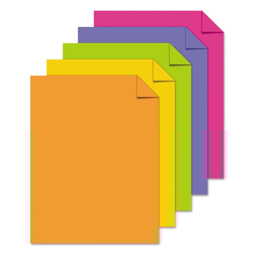 Astrobrights Color Paper - "Happy" Assortment, 24lb, 8.5 x 11, Assorted ...