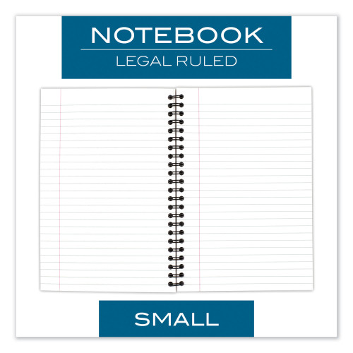 Cambridge Wirebound Business Notebook, 1-Subject, Wide/Legal Rule ...