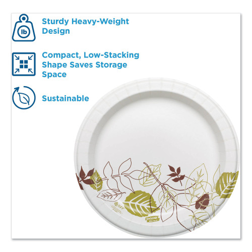 Dixie Pathways Soak Proof Shield Heavyweight Paper Plates, WiseSize, 8. ...