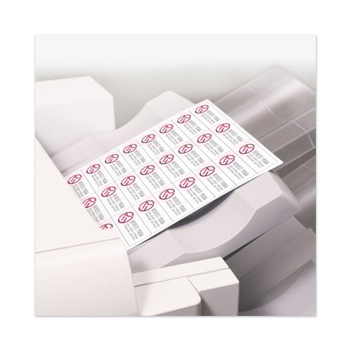 Avery Copier Mailing Labels, Copiers, 1.5 x 2.81, White, 21/Sheet, 100 ...