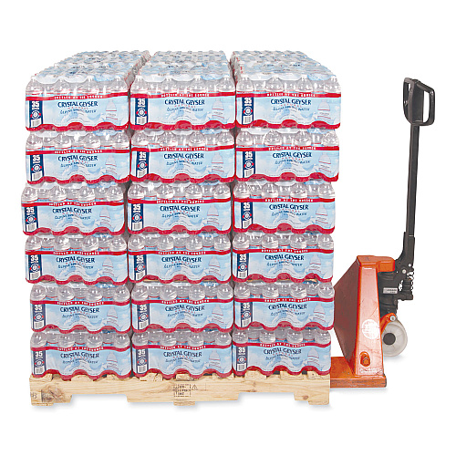 Crystal Geyser Alpine Spring Water, 16.9 oz Bottle, 35/Carton, 54 ...