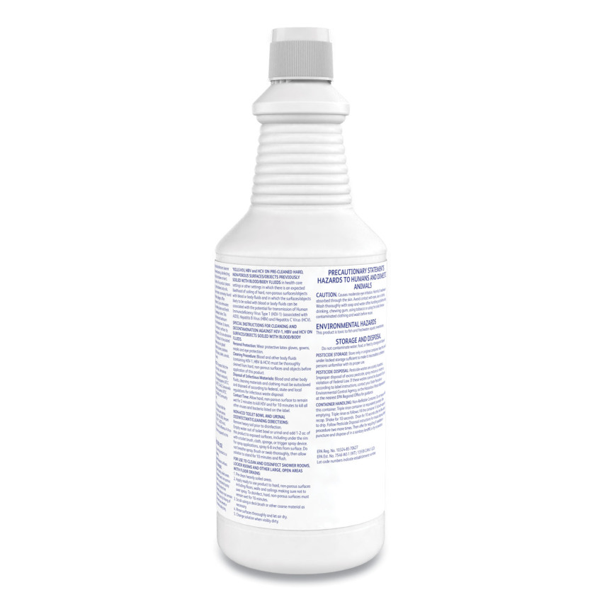 Diversey Crew Neutral Non-Acid Bowl and Bathroom Disinfectant, 32 oz ...
