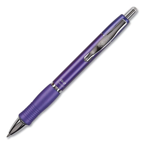 Pilot G2 Limited Gel Pen, Retractable, Fine 0.7 mm, Black Ink, Purple ...