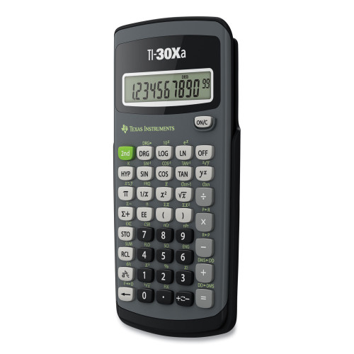 Texas Instruments TI-30Xa Scientific Calculator, 10-Digit LCD ...