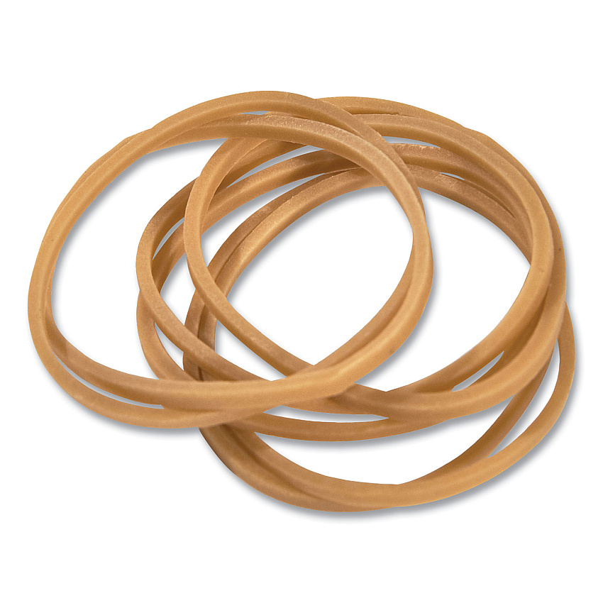 Universal Rubber Bands, Size 12, 0.04" Gauge, Beige, 1 lb Box, 2,500 ...