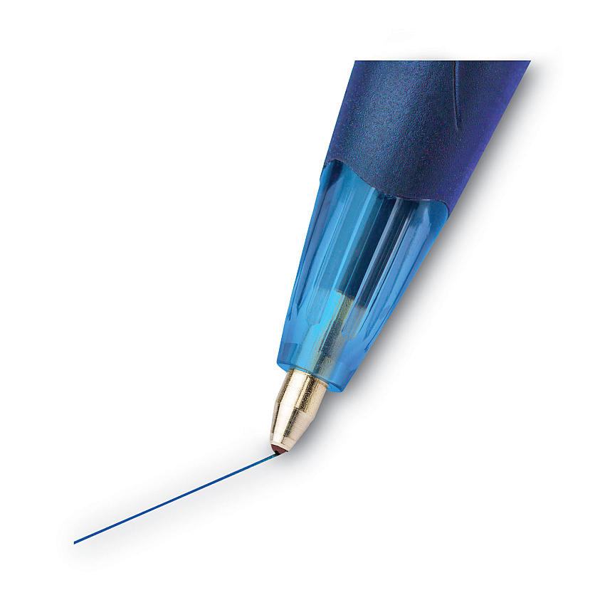 BIC GLIDE Ballpoint Pen, Retractable, Medium 1 mm, Blue Ink ...
