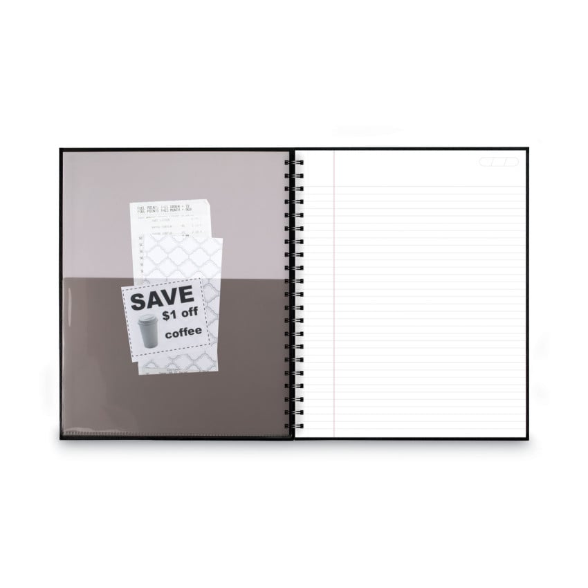 Cambridge Limited Hardbound Notebook with Pocket, 1-Subject, Wide/Legal ...