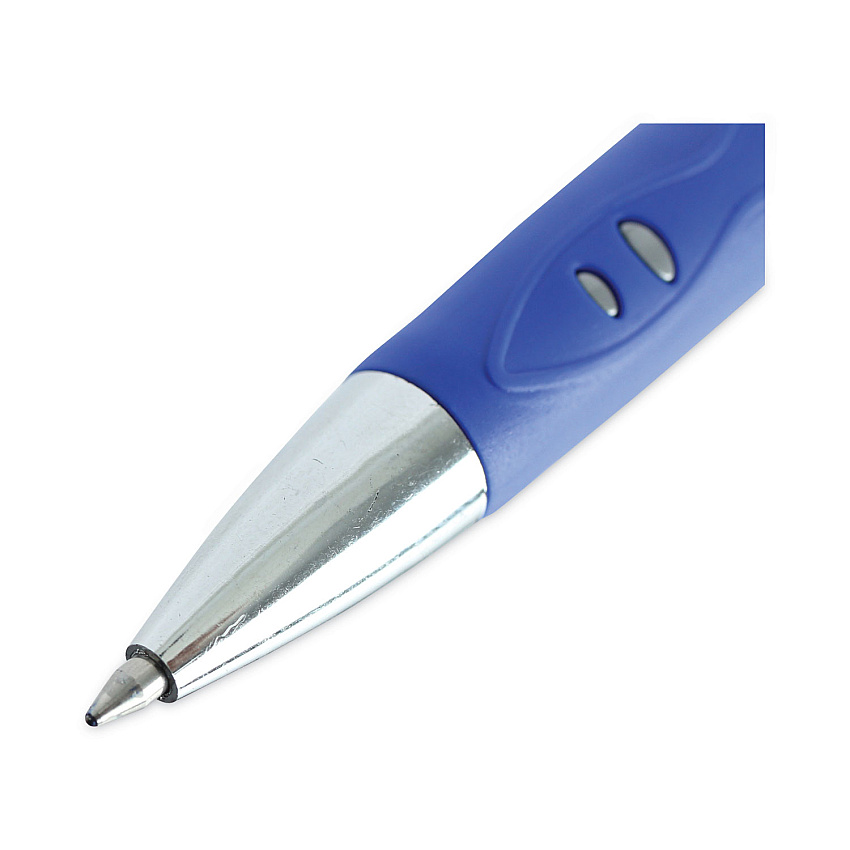 Universal Comfort Grip Gel Pen, Retractable, Medium 0.7 mm, Blue Ink ...