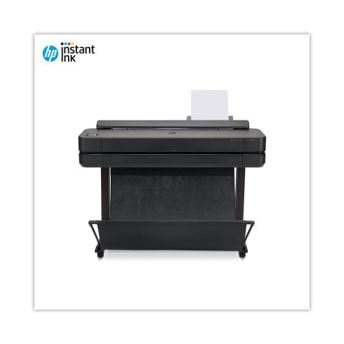 HP DesignJet T650 36" Large-Format Wireless Plotter Printer with Extended Warranty (5HB10H ...
