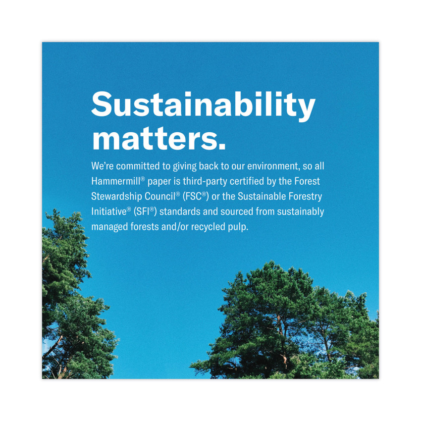 Hammermill Premium Laser Print Paper, 98 Bright, 24 lb Bond Weight, 8.5 ...