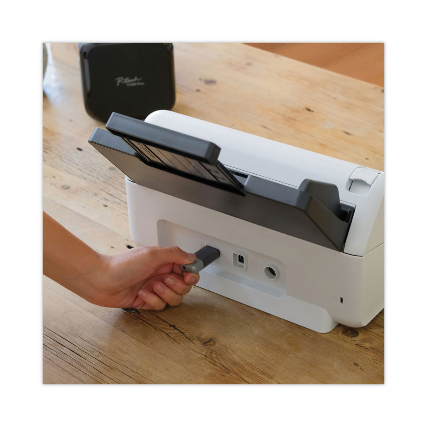 Brother ADS-3100 High-Speed Desktop Scanner, 600 dpi Optical Resolution ...