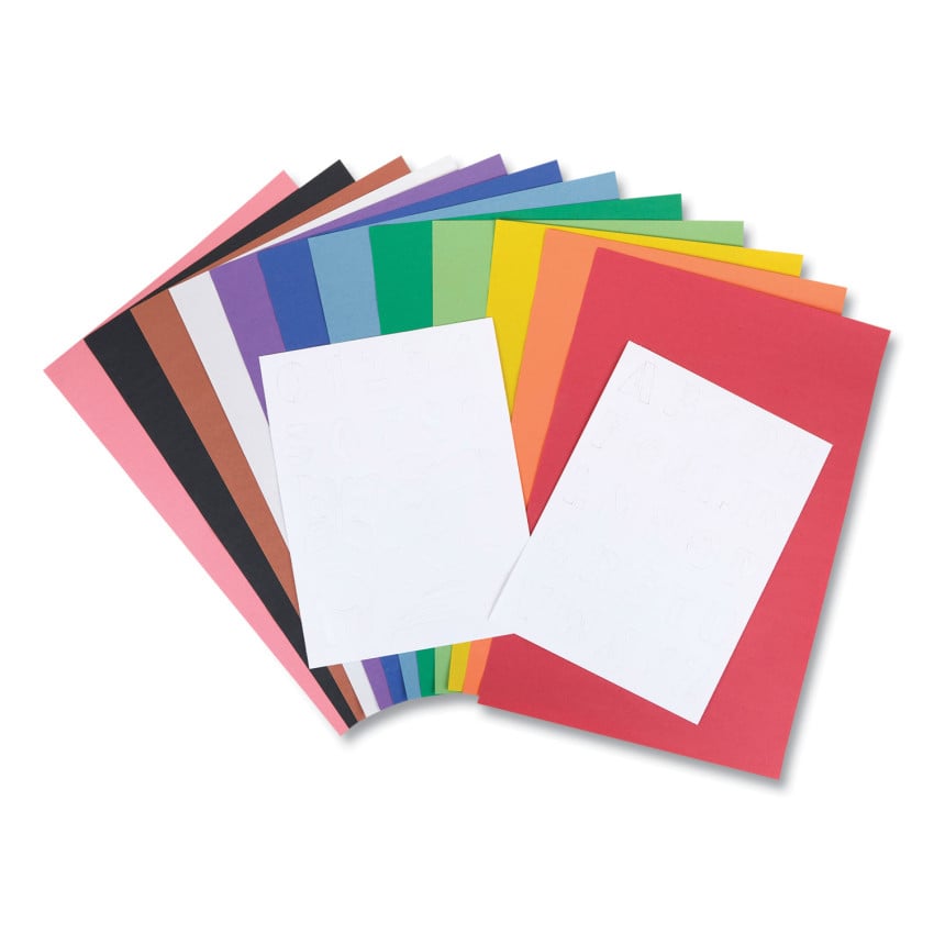 Crayola Project Giant Construction Paper, 18 x 12, Assorted Colors, 48 ...