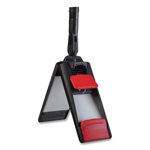 Rubbermaid Commercial Adaptable Flat Mop Frame, 18.25 x 4, Black/Gray ...