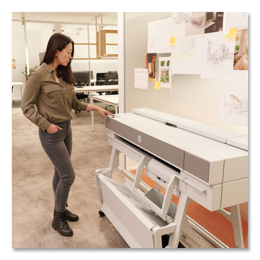 HP DesignJet T950 MFP 36" Wireless Wide Format Multifunction Inkjet ...