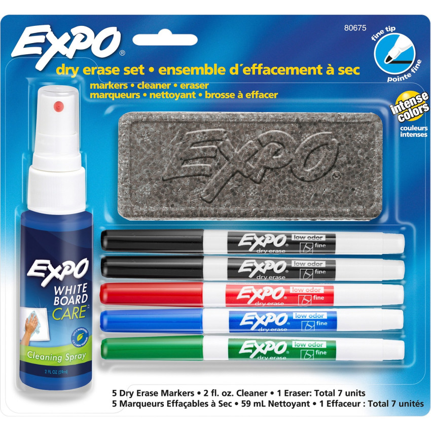 Expo Low-Odor Starter Marker Set (80675)