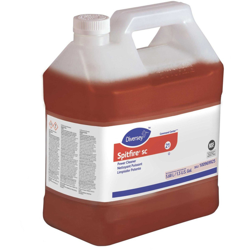 Diversey Spitfire SC Power Cleaner Ready-To-Use - 192 fl oz (6 quart ...