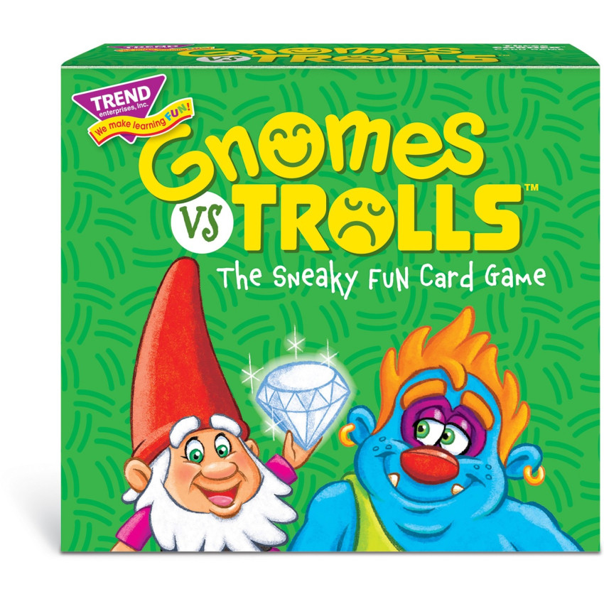 Trend Gnomes vs Trolls Three Corner Card Game 63 Card(s) - Fun ...