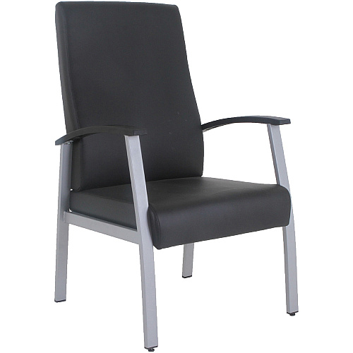 Lorell High-Back Healthcare Guest Chair (67011) | OfficeCrave.com