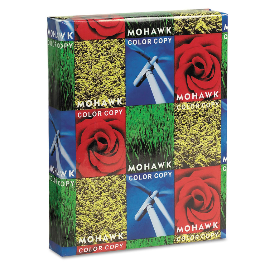 Mohawk Color Copy Gloss Paper and Cover Stock, 94 Bright, 100lb, 8.5 x ...